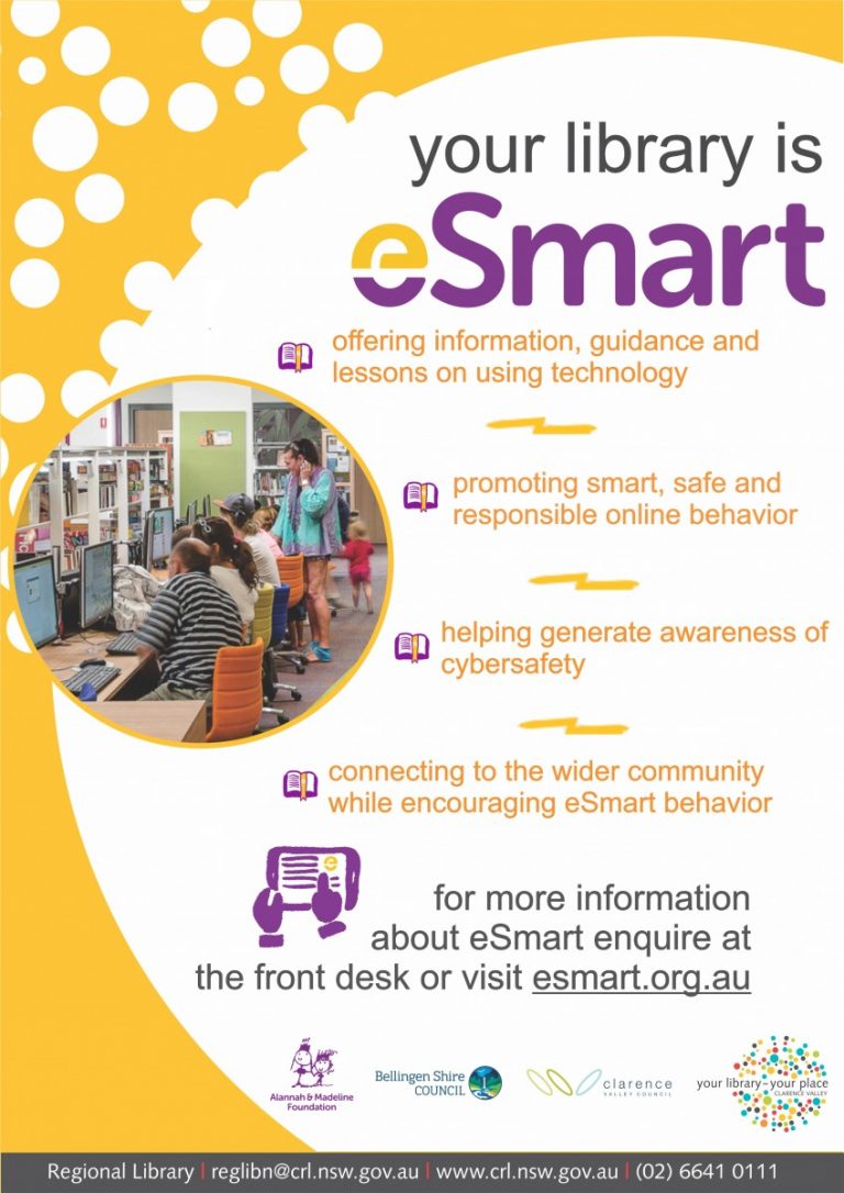 Cyber Safety - eSmart - Clarence Regional Library